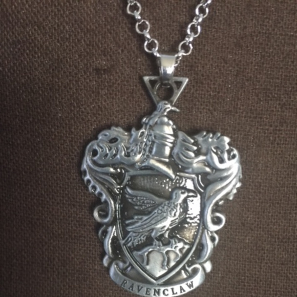 Jewelry | Harry Potter Silvertone Ravenclaw Necklace | Poshmark